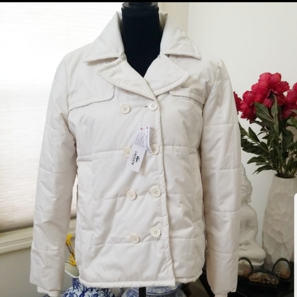 Lacoste | Jackets & Coats | Nwt Lacoste Polyester Water Resistant ...